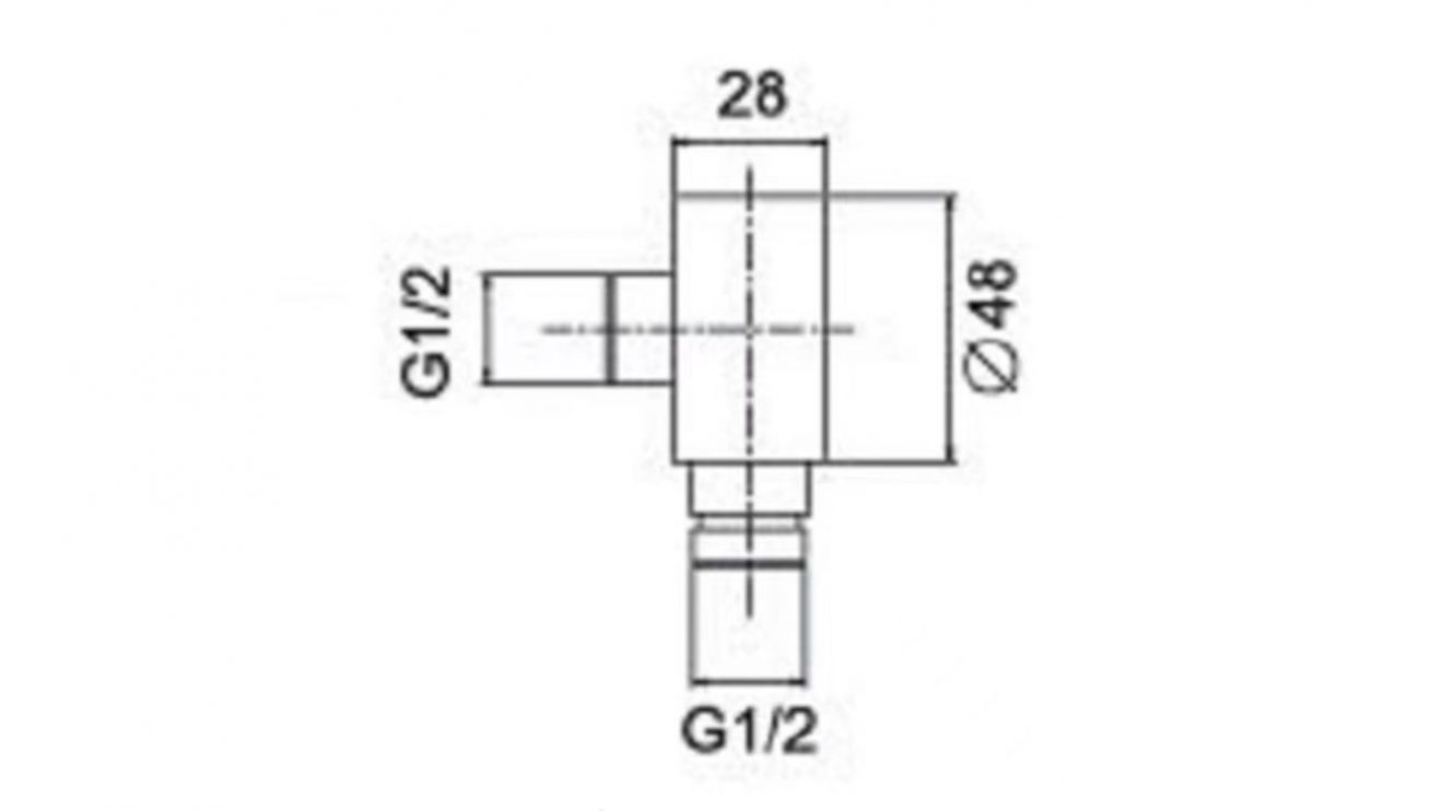 ELBOW Connector Round - Bathroom and Plumbing Store